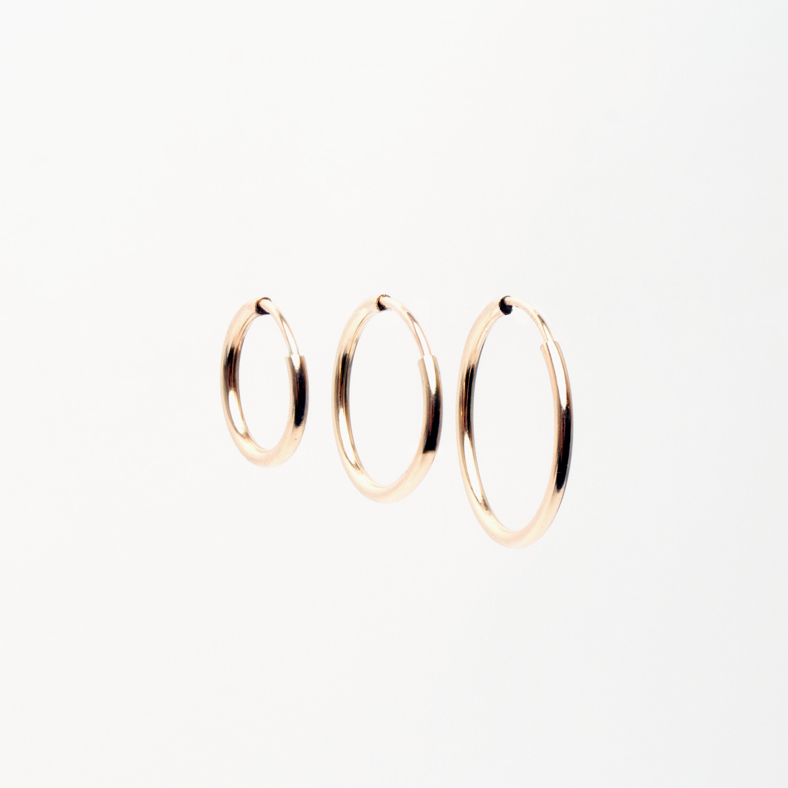 Endless Hoops in 14K Gold-filled