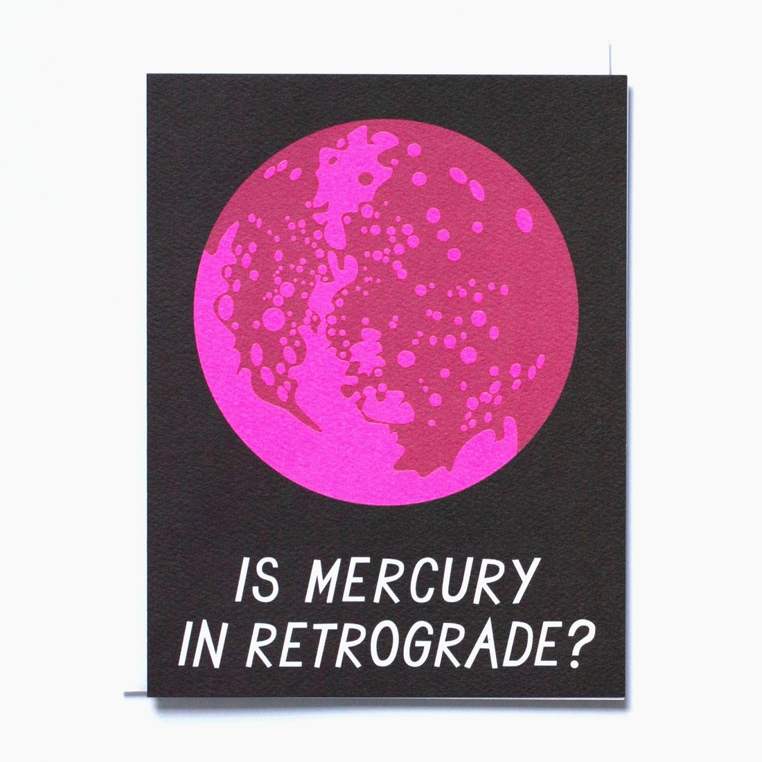 Mercury in Retrograde Card by Banquet Cards
