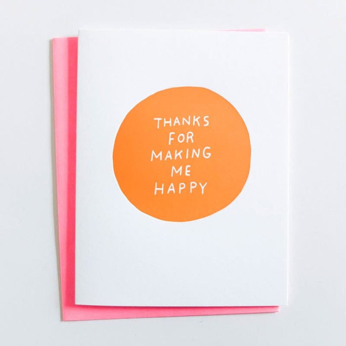 ASHKAHN "Thanks For Making Me Happy" Card
