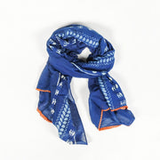 Ichcha Block Print Nila Scarf
