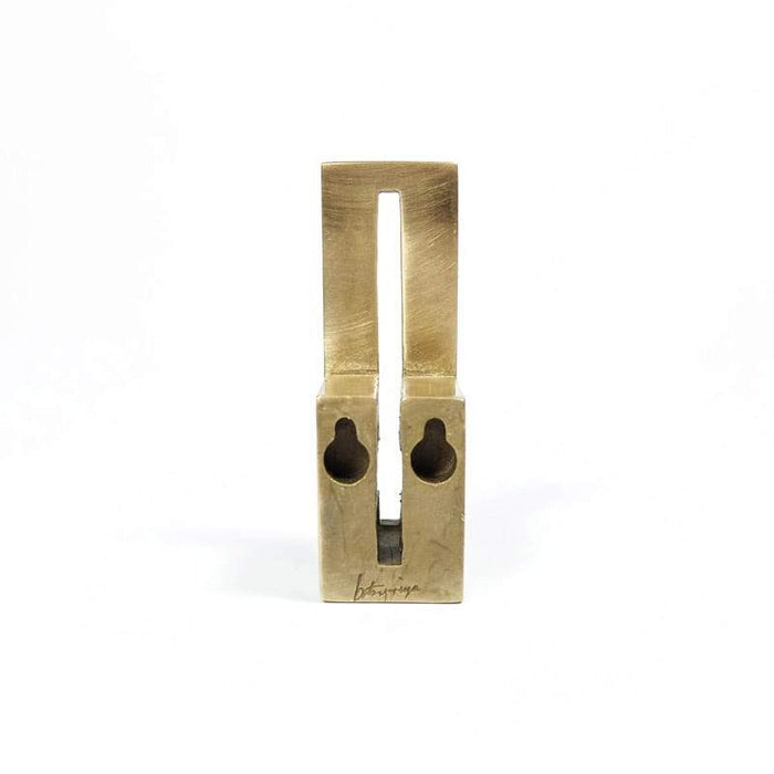 betsy & iya Bronze Rectangle Double Wall Hook