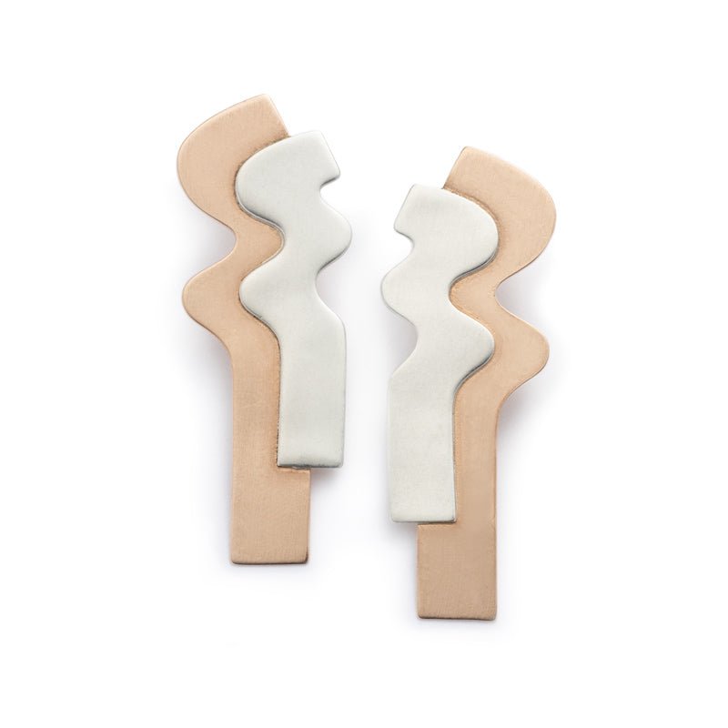 Fluctus Earrings by Betsy & Iya | Woman-owned Portland jewelry store